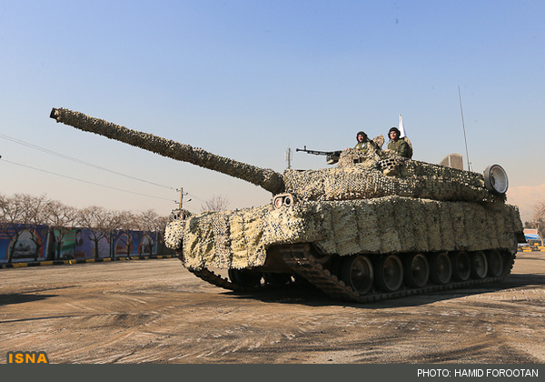 Iran unveils new generation of Zolfaqar, Samsam tanks Iran unveils new generation of Zolfaqar, Samsam tanks
