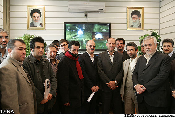 ایسنا - /گزارش تصويري/ افتتاح سيستم‌هاي هوشمند تونل رسالت و نخستين ...